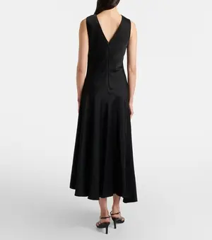 JIL SANDER Embellished Midi Dress