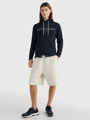Tommy Hilfiger Embroidered Logo Hoodie