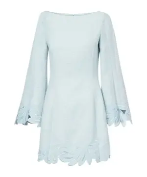 Oscar De La Renta Bell Sleeves Dresses