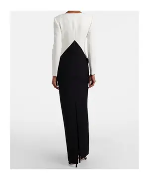 Roland Mouret Floral Appliqué Gown