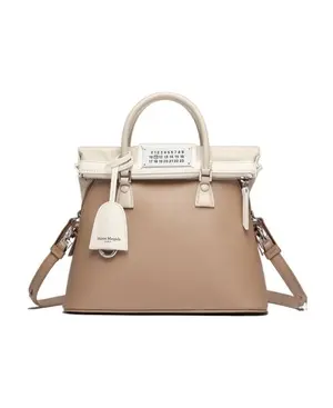MAISON MARGIELA 5ac Small Tote Bag - Nude
