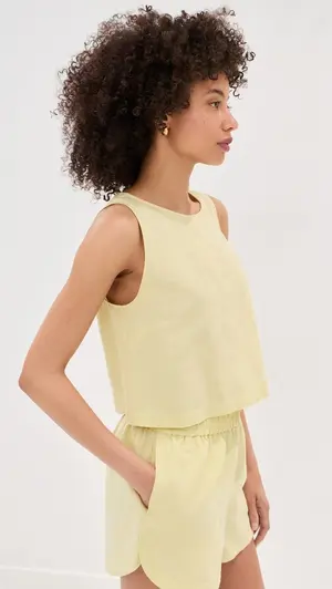 LE BOP Margot Linen Blouse