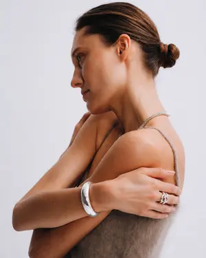 GABRIELA ARTIGAS Sculptural Sterling Cuff Bracelet
