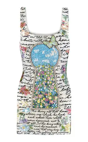 La Fuori Embroidered Cocktail Dresses