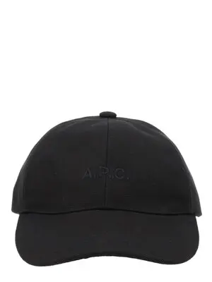 A.p.c. Charlie Baseball Cap - Black