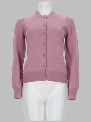 A.p.c. Fine Knit Cardigan - Pink
