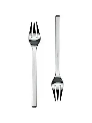 ALESSI Colombina Salad Forks - Silver