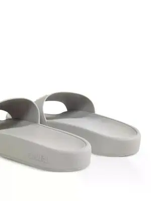 Amiri Monogram Slides - Grey