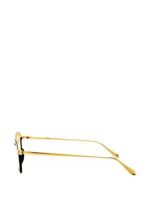 Linda Farrow Devon Optical Round-frame Glasses