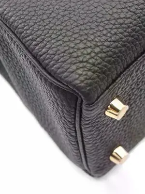 Hermès Kelly 25 Togo Leather Tote Bag - Black