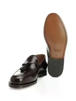 AL DUCA D’AOSTA 1902 Polished Leather Tassel Loafers