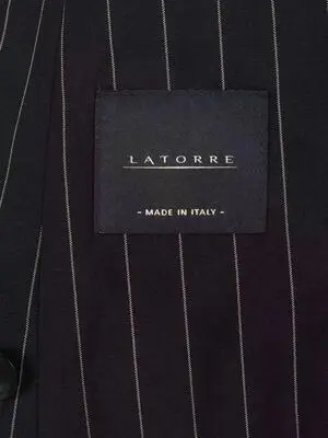 LATORRE Pinstripe Double-breasted Jacket