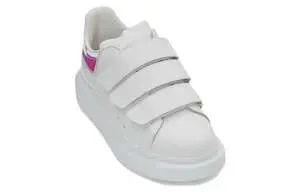 Alexander McQueen Oversized Sneaker - White Iridescent