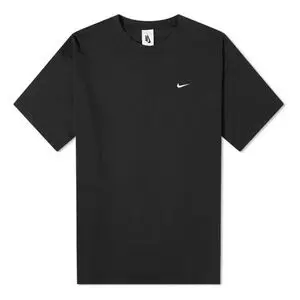 Nike Lab Swoosh Tee Chest Small Logo Short Sleeve - Black
