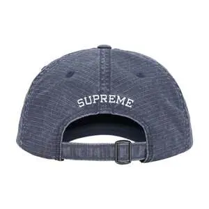 Supreme Arabic Logo Rips 6-panel Cap - Navy