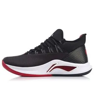 LI-NING Blitz 5 Mid-top Basketball Sneakers - Black/red