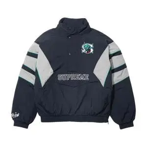 Supreme X Salem Ss26 Half Zip Stadium Jacket