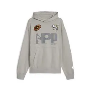 PUMA PUMA X PERKS AND MINI Graphic Hoodie Concrete Grey