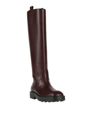 TOD'S Leather Block Heel Boots