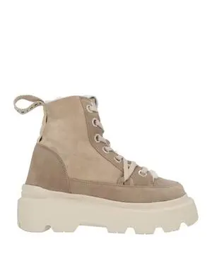 Inuikii Shearling Lined Ankle Boots - Grey