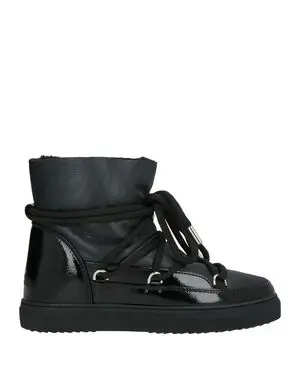 Inuikii Padded Leather Ankle Boots With Shearling