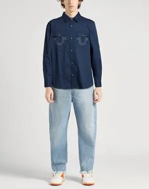 True Religion Shirt Size Cotton - Blue