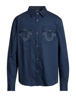 True Religion Shirt Size Cotton - Blue