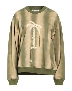 ARIZONA LOVE Tie-dye Embroidered Sweatshirt - Green