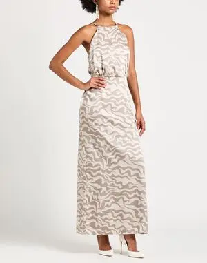 Marella Sleeveless Two-tone Maxi Dress