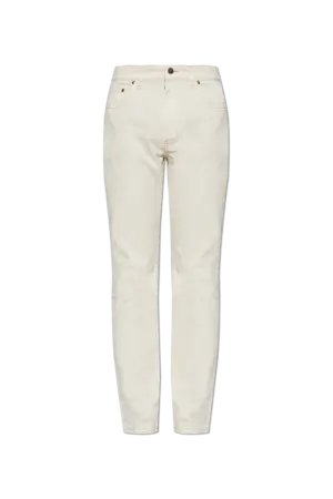 Versace Slim Tapered Jeans - Beige