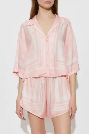 Balmain Short-sleeved Printed Shirt