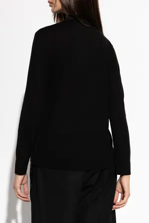TOTEME Long Sleeve Wool Blend Top