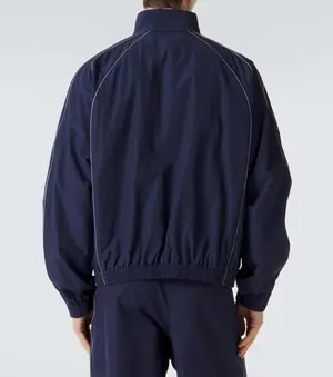 Balenciaga Cotton-blend Track Jacket - Blue