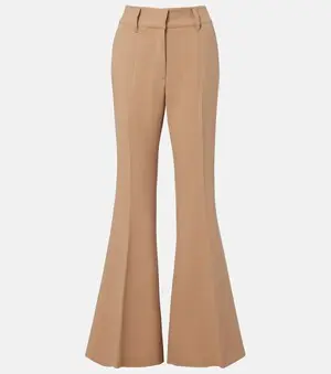 Gabriela Hearst Rhein Virgin Wool Flared Pants