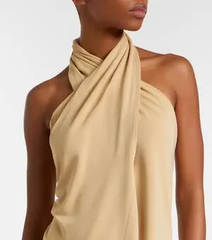 TOTEME Halterneck Jersey Top