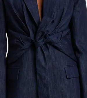 Gabriela Hearst Grant Denim Blazer - Blue