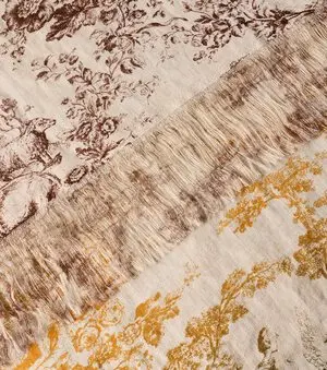THE HOUSE OF LYRIA Sollievo Printed Linen Tablecloth