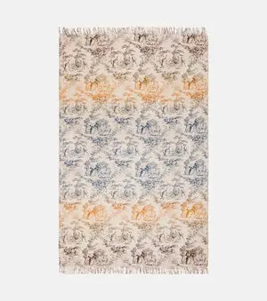 THE HOUSE OF LYRIA Sollievo Printed Linen Tablecloth
