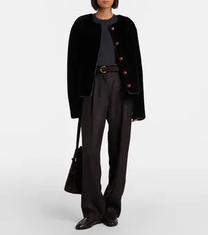 BLAZÉ MILANO Gliss Shearling Jacket