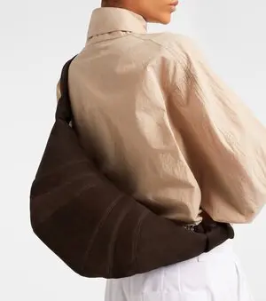 LEMAIRE Croissant Shoulder Bag - Brown