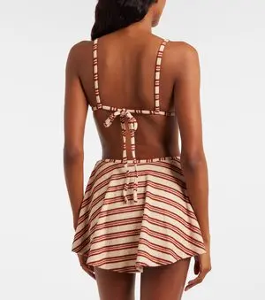 MONTCE Devin Striped Bikini Top