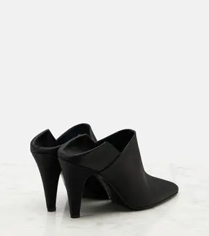 Alaïa Cone Heel Mules - Black