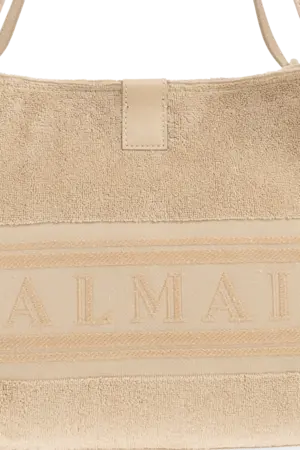Balmain Terry Cloth Shopper Bag