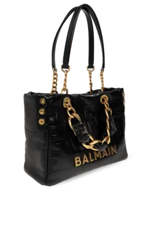 Balmain Small 1945 Soft Bag - Black