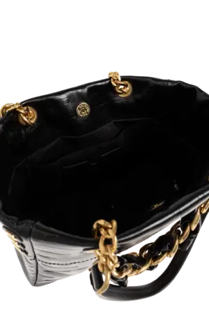 Balmain Small 1945 Soft Bag - Black