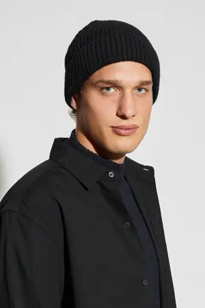 JIL SANDER Ribbed Wool Beanie