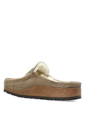 BIRKENSTOCK Naples Shearling" Suede Slip-on Loafers