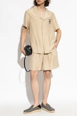 Balmain Silk Shorts