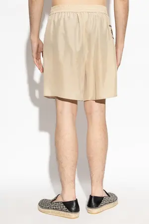 Balmain Silk Shorts