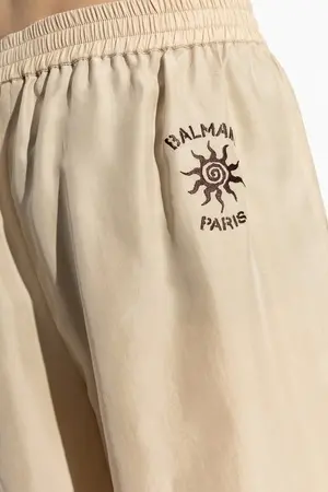 Balmain Silk Shorts